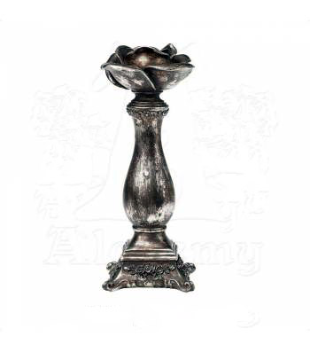 Storia e Magia - Gotico - Candelabro Con Rosa